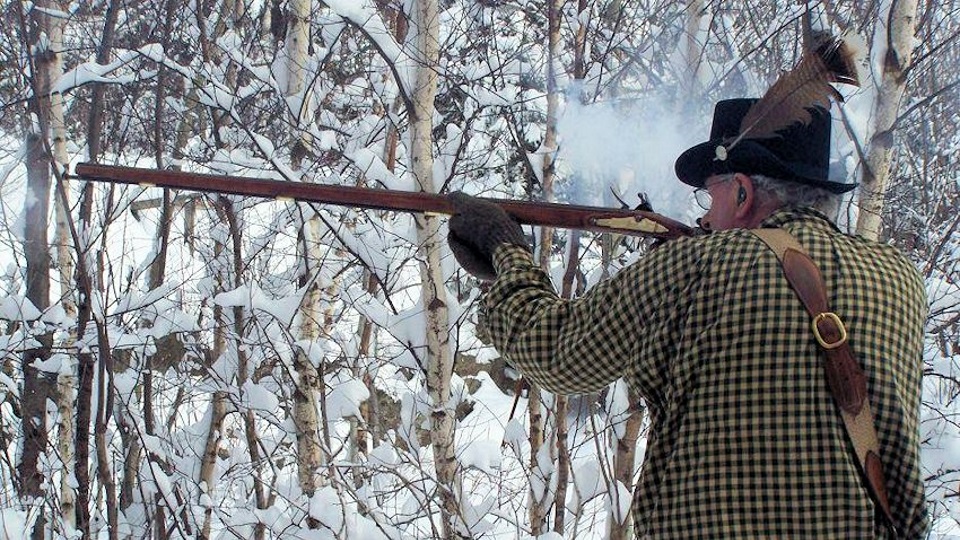 Primitive Snowshoe Biathlon