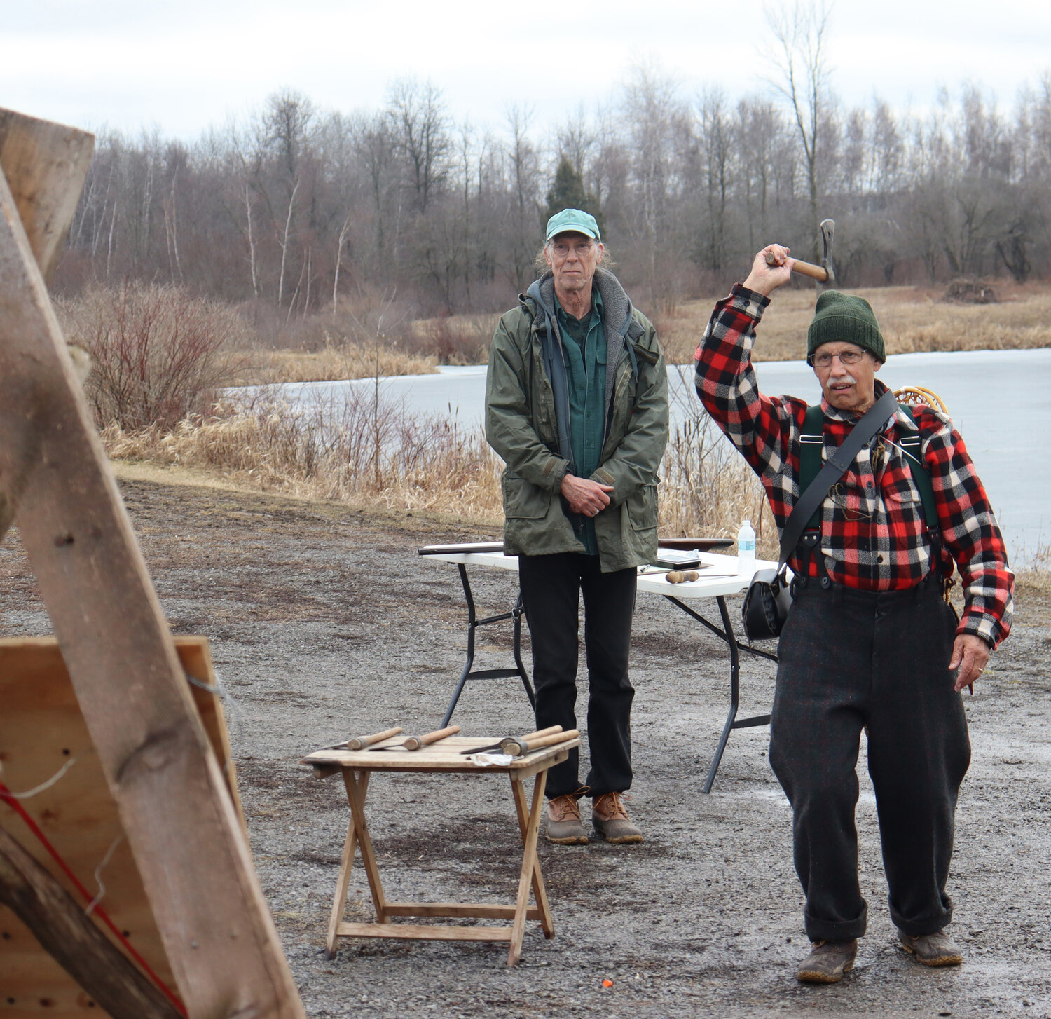 Primitive Snowshoe Biathlon